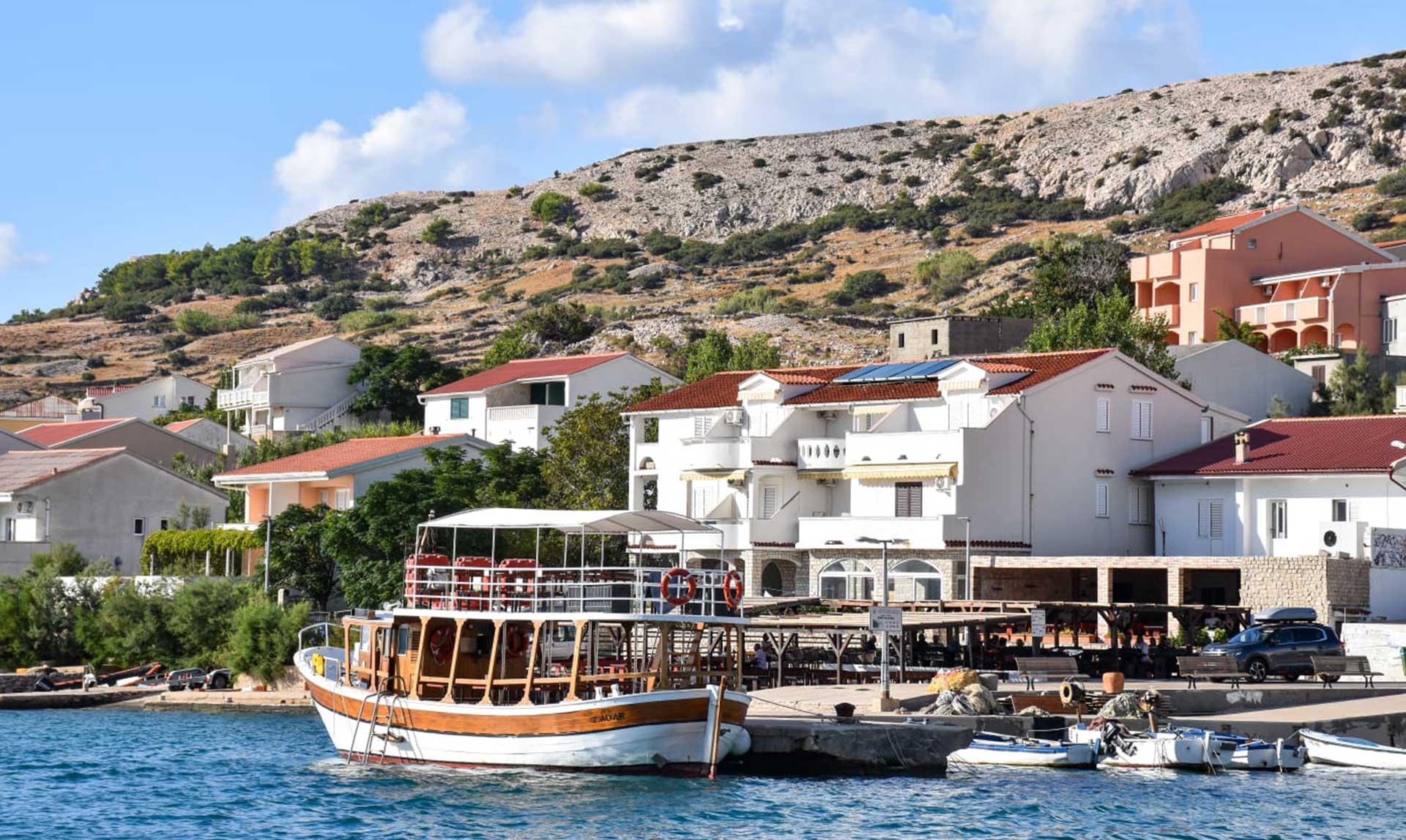 Drveni brod Jug - Excursions Pag